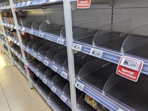 Panic buying is “real” after Singapore has raised Disease Outbreak ...