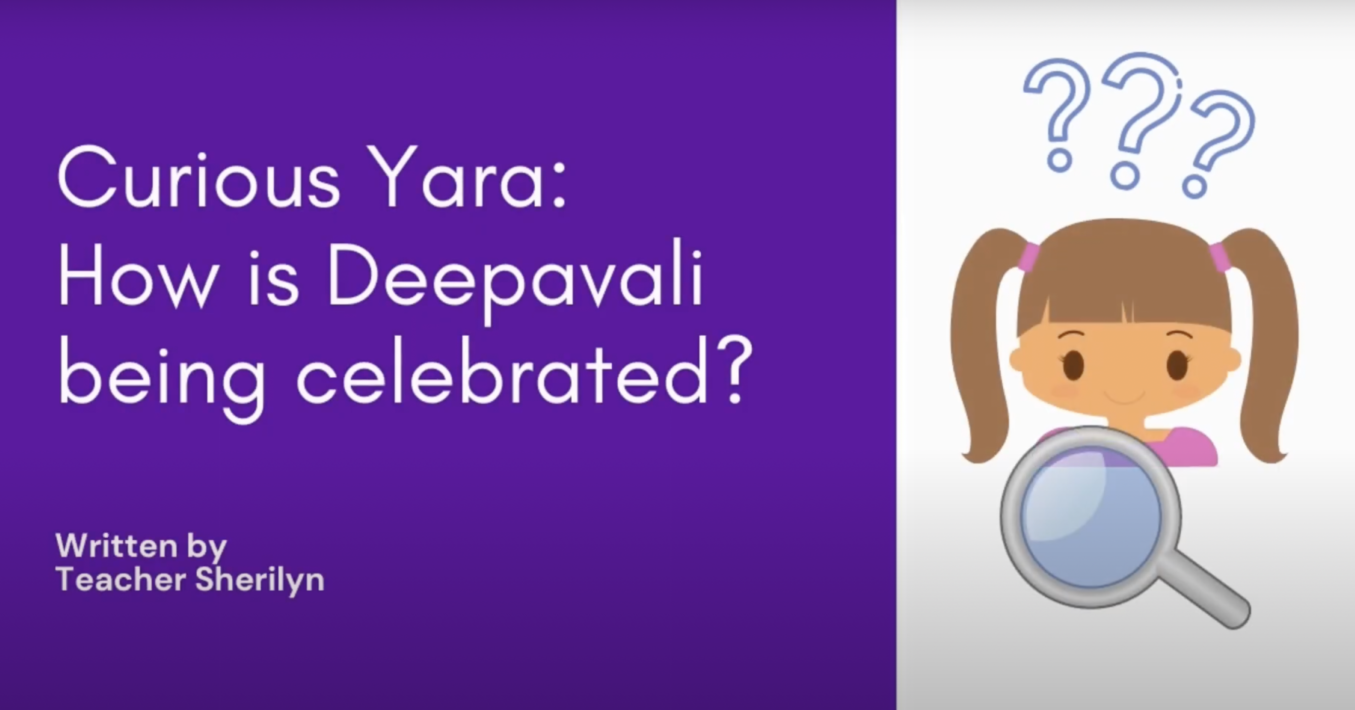 Curious Yara: How is Deepavali being Celebrated | A Deepavali Story ...